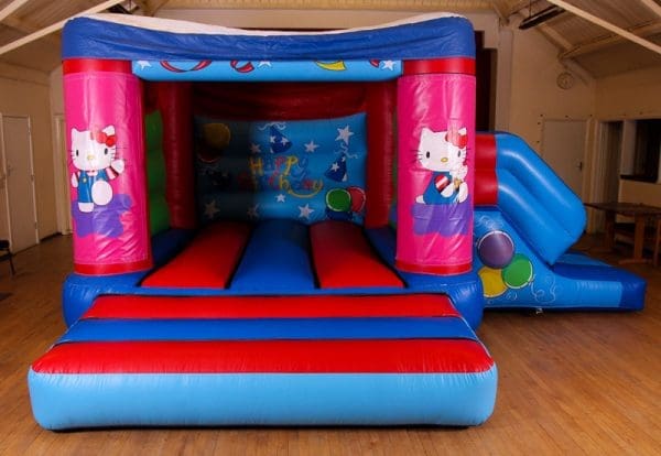 Hello Kitty Velcro Castle With Slide - Changeable Themes - Jolly Kids ...