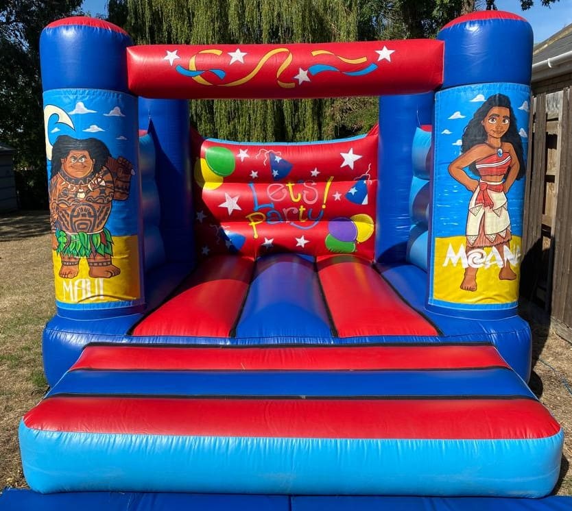 Moana Bouncy Castle - Jolly Kids Castles - Essex